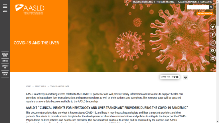 AASLD – Sociedade Brasileira de Hepatologia